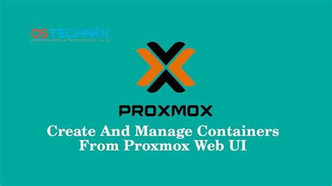 how to create proxmox containers from proxmox web ui dashboard r sysadminblogs