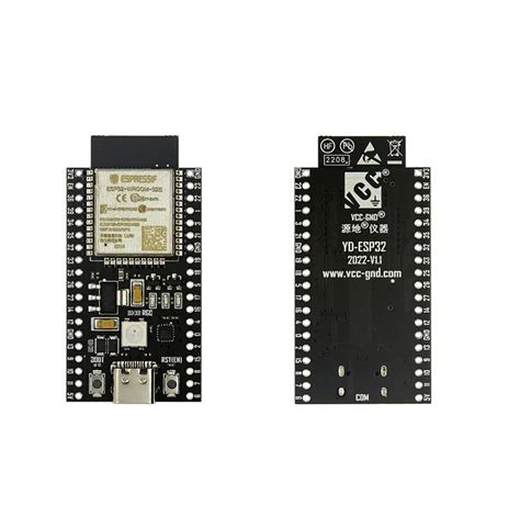 MODULO ESP32 4M DevKitC WROOM 32E USB TIPO C LED W2812B 38 PINOS