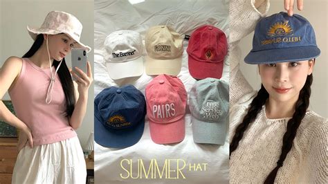 요즘 쓰기 좋은 데일리 모자 모음zip🧢👒 8가지 알록달록한 파스텔 톤 볼캡and버킷햇 추천🤍자크뮈스 헤리티지플로스 가니 더바넷 헬로 선라이즈 등등 Youtube