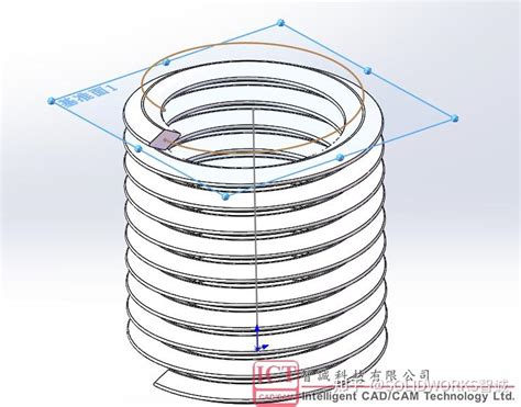 SOLIDWORKS螺旋物体的绘制方法 知乎