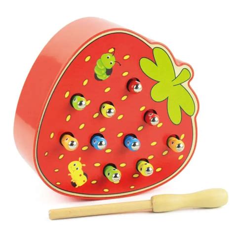 Strawberry Bug Catch Toysforlittleminds