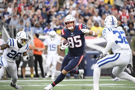 Ten First Impressions Following Sundays Patriots Vs Colts Win