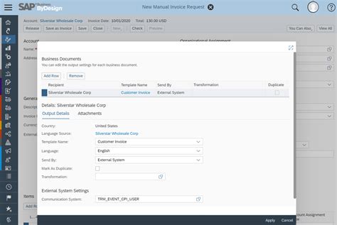 SAP Business ByDesign Output Management Part 1 SAP Community