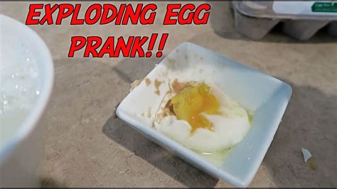 Exploding Egg Prank How To Pranks Youtube