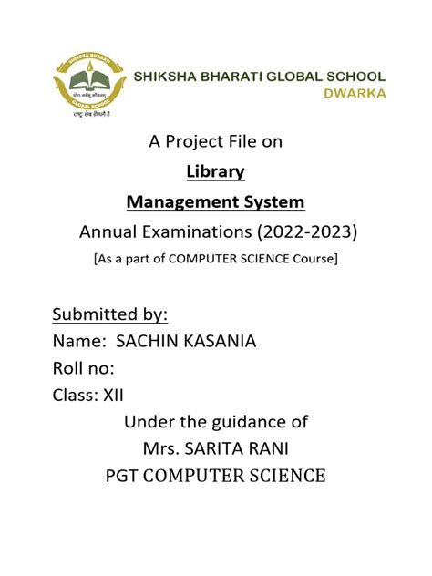 Ip Project Pdf Databases My Sql