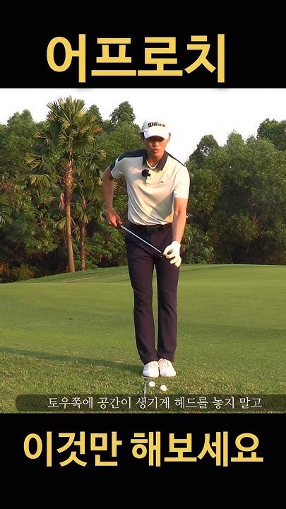 퍼터처럼 정확한 어프로치🌟 Golf 골프 골프레슨 골프스윙 Golfswing 골프연습 골린이 골프장