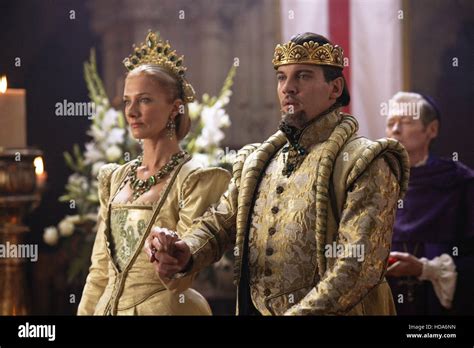 The Tudors From Left Joely Richardson Jonathan Rhys Meyers Sixth And The Final Wife