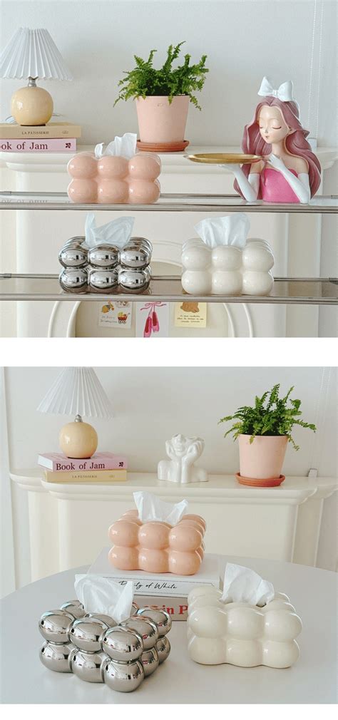 티슈커버·케이스 솜사탕 세라믹 휴지케이스 각티슈케이스 휴지커버 오늘의집 쇼핑