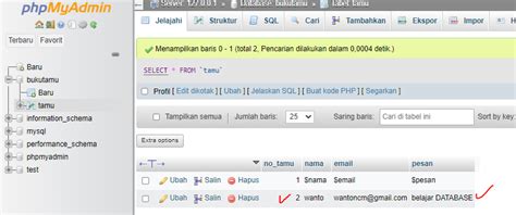 Php Part 9 Penerapan Statementpernyataan Pada Form Dan Database Mysql Catatanku