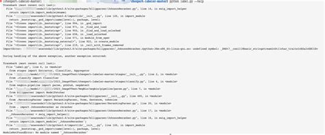 Run Label Py ModuleNotFoundError No Module Named JohnsonReranker