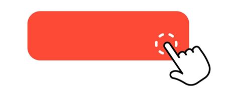 Premium Vector Click Button With Cursor Web Design Element Vector Illustration