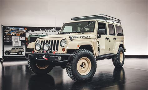 African Safari Jeep Side View