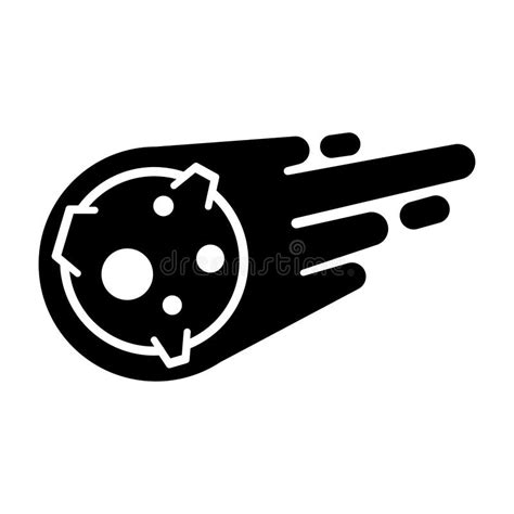 Meteor Icon Vector Design Template Basic Rgb Stock Illustration Illustration Of Website