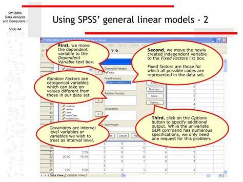 ppt general linear models powerpoint presentation free download id