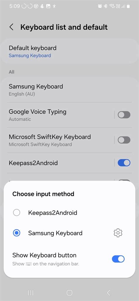 Keepass2android Keyboard Missing Rkeepass