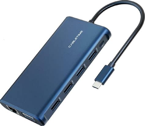 Cabletime C Usb C Docking Station Hdmi K Pd Ethernet Skroutz Gr