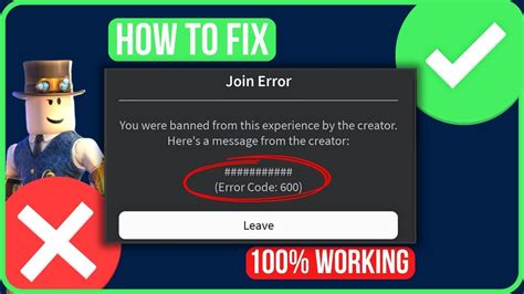 Roblox Error Code 600 Fixed How To Fix Error Code 600 Roblox Youtube
