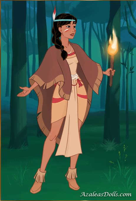 Tiger Lily Peter Pan Coloring Page