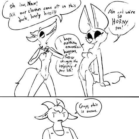 Rule 34 2024 2 Horns 2 Panel Comic Ambiguous Gender Anthro Bedroom