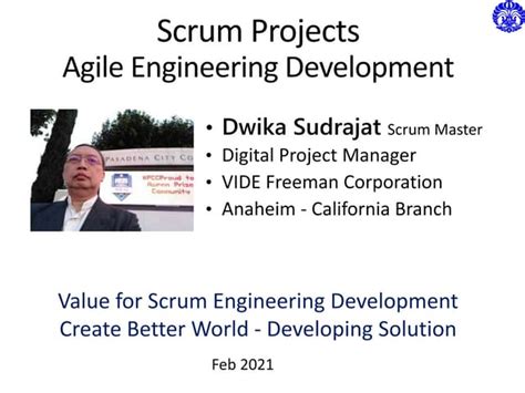 Scrum Project Examples Dwika Ppt