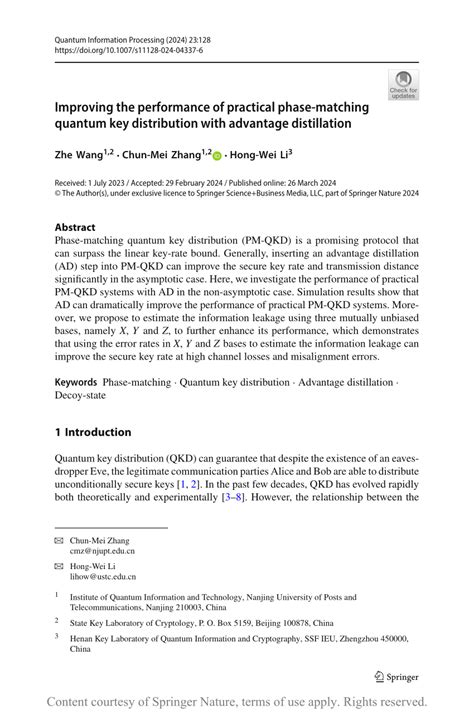 Improving The Performance Of Practical Phase Matching Quantum Key Distribution With Advantage