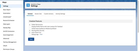 Salesforce Maps Features Guide