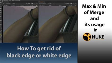Akash Chavan On Linkedin How To Remove Black Edgeswhite Edge With Maxmin Operations Of Nuke