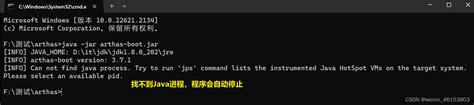 Arthas性能监控win安装与使用arthas Windows Csdn博客 Arthas性能监控win安装与使用arthas Windows Csdn博客