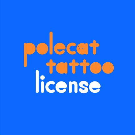 Polecat Tattoo License