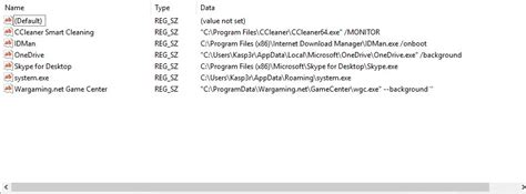 List Names And Data Form Registry Key In Stack Overflow