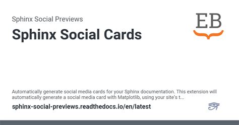 sphinx social cards — sphinx social previews