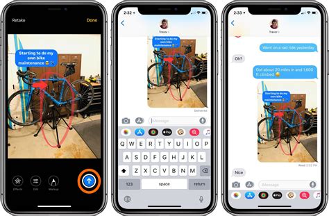 IOS How To Markup Add Effects And Edit Photos And Videos Within Messages On IPhone To Mac