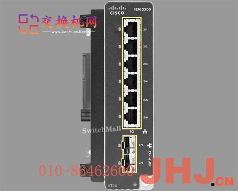 IEM 3300 6T2S IE3300系列8口工业交换机 扩展模块 Catalyst IE3300 with 6GE Copper 2GE SFP Expansion Module
