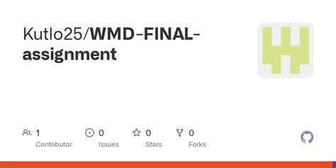 Wmd Final Assignmentindexhtml At Main · Kutlo25wmd Final Assignment · Github