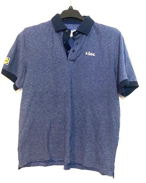 Lidl Grocery Store Employee Uniform Work Polo Shirt M Gem