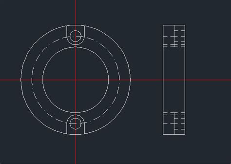 Cad绘制定位圈 中望cad画图教程 新满多