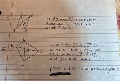 Solved 0 E IF DB And AC Bisect Each Other At E Prove That Chegg Com