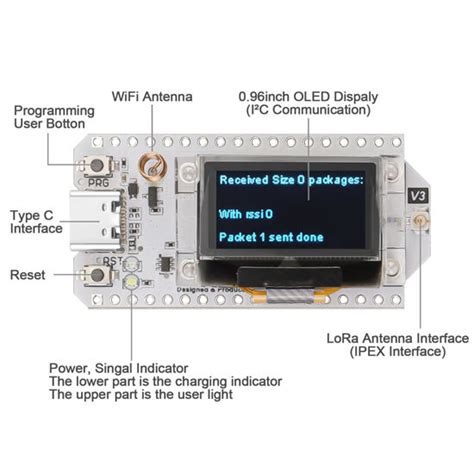 Getuscart Makerfocus 2 Set Esp32 Lora V3 Development Board With 915