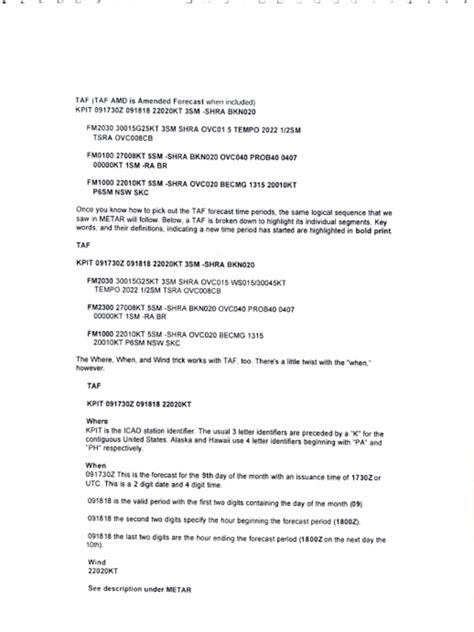 Metar Decoding Pdf