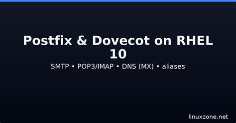 Chapter 15 Deploying A Mail System With Postfix And Dovecot Learn Linux The Right Way