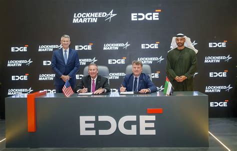 Edge Signs Letter Of Intent With Lockheed Martin To Explore Areas Of Collaboration In Aerospace