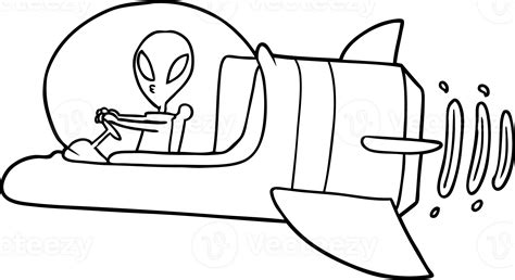 Cartoon Alien Spacecraft 45209502 Png