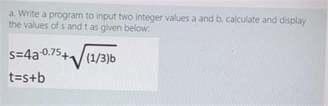 answered a write a program to input two integer… bartleby