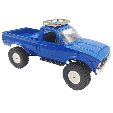 Wpl C14 C24 Upgraded Stainless Steel Luggage Roof Rack Carrier For 1 16 Rc Car Spare Parts