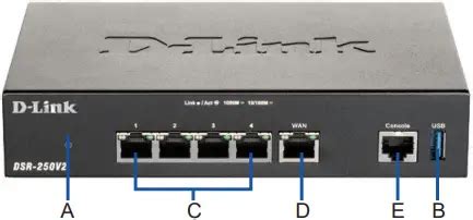 D Link DSR V Unified Services Router Installation Guide