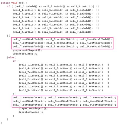Java With Greenfoot Lesson4 Tic Tac Toe Game Part III ShallWeLearn