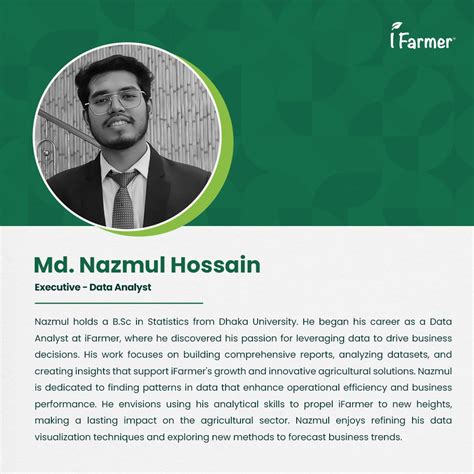 Excited To Join Ifarmer As A Data Analyst Grateful For The Opportunity