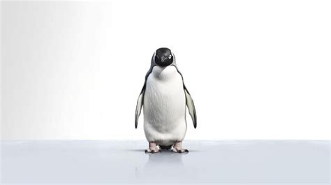 Premium Ai Image Photo Of A Cute Penguin Isolated On White Background