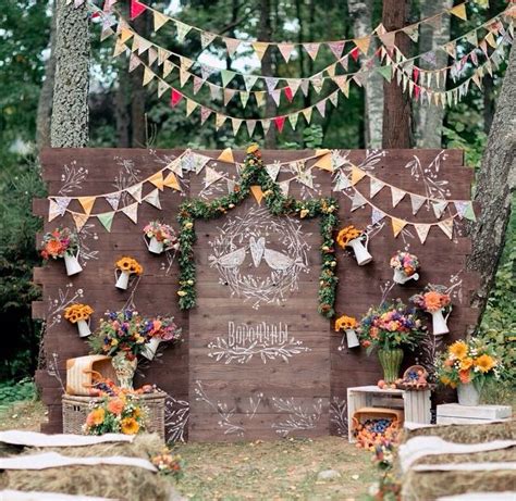 Церемония Фон для свадебной церемонии Тематические свадьбы Украшения для вечеринки