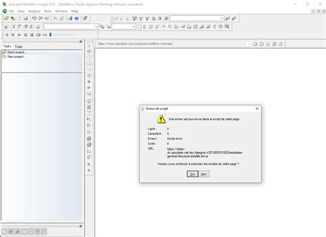 opening problem autodesk moldflow insight 2010 autodesk community